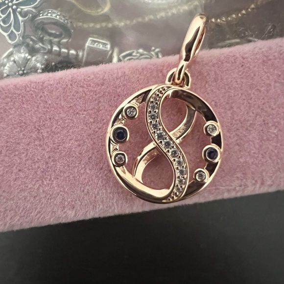 Pandora | Jewelry | Pandora Me Infinity Symbol Medallion Charm | Poshmark